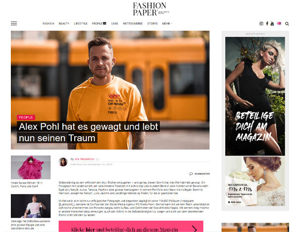 Alex Pohl Foto Video Marketing HOME